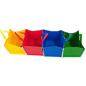 GARASANI 4 Pack Waterproof Separate Recycle Bag Waste Baskets (D Type)