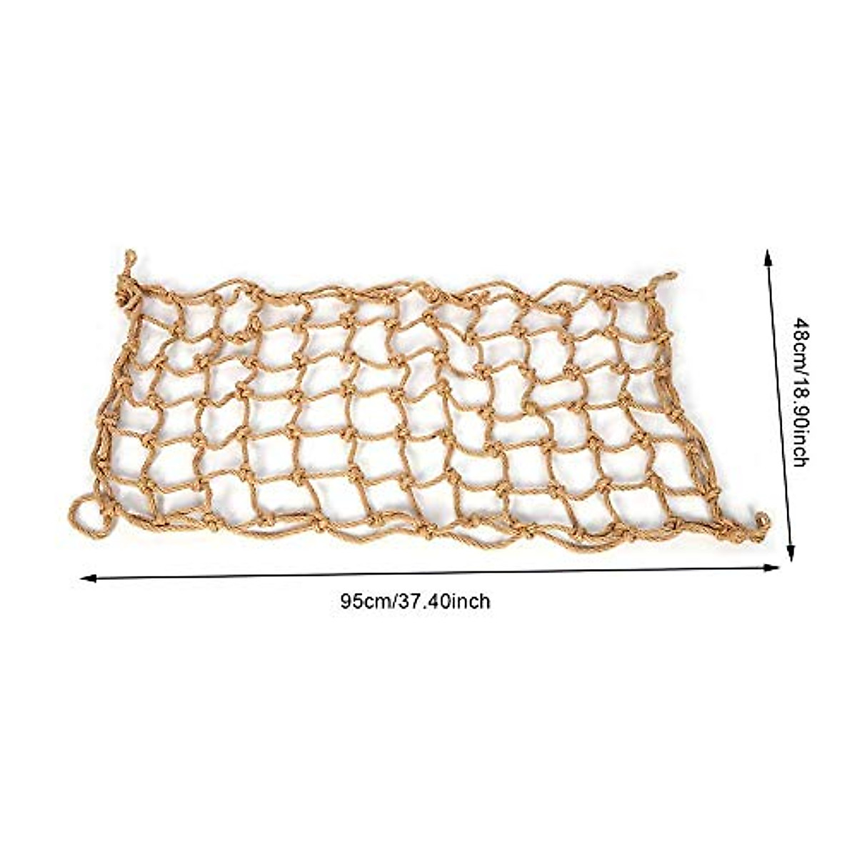 1PCS Parrots Climbing Net, Medium Large Size Parrots Hemp Rope Hanging Swing Bird Game Cage Toy Accessories