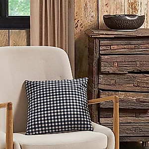 Throw Pillow by Virah Bella - Diamond Star - 18" x 18" Decorative Accent Pillow - Cabin & Farmhouse Couch Décor