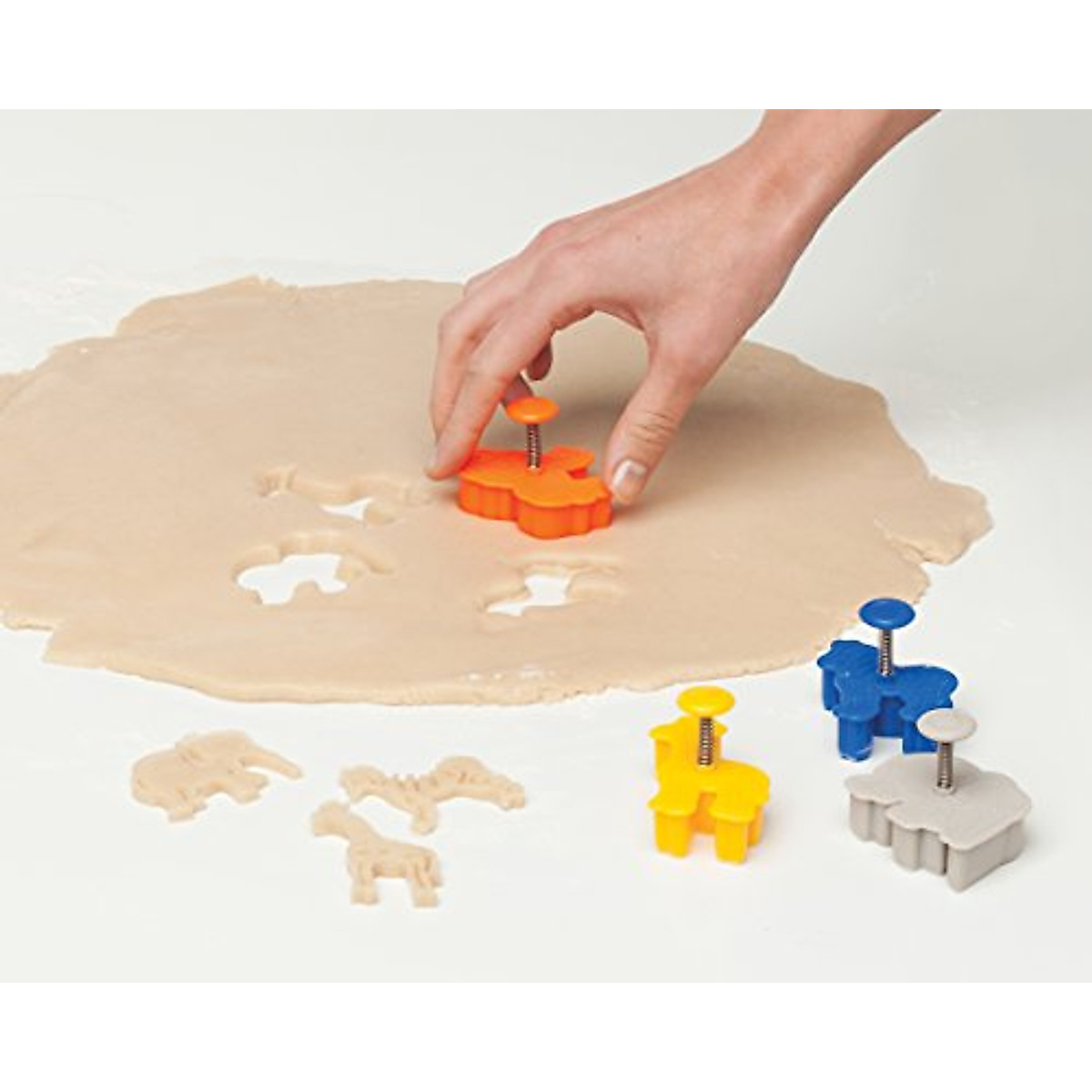 Mrs. Anderson’s Baking Animal Cracker Cookie Cutters, BPA Free, Set of 4