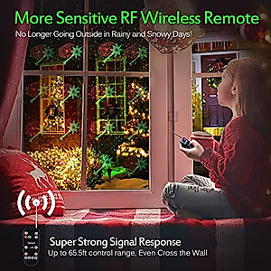 Lunhoo 16 Pattern Christmas Laser Lights Star Projector Party Lighting