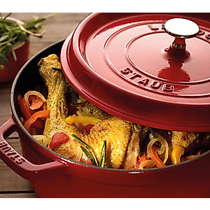 Uenhoy 4 Pcs Dutch Oven Knob Stainless Steel Pan Pot Lid Handle Replacement Knobs for Le Creuset, Aldi, Lodge and Other Enameled Dutch Oven, Silver