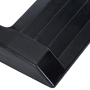 Homeon Wheels Pallet Jack Stopper Truck Chock Heavy Duty Pallet Jack Chock 14.2" Length x 11.6" Width x 2" Height (1 Piece-Black) and One T Level