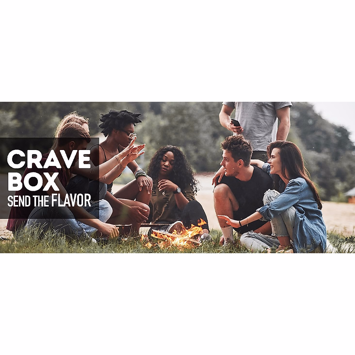 CRAVEBOX candy box care package for women college care package for girls, Snack Pack Care Package Gift - College Back to School