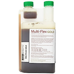 Hilton Herbs Multiflex Gold Liquid Joint & Muscle Supplement for Horses, 2.1pt Bottle