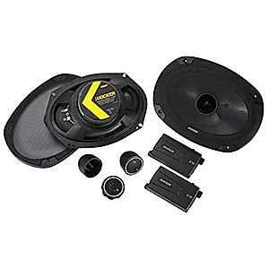 KICKER 46CSS694 CS-Series CSS69 6x9-Inch (160x230mm) Component System with .75-inch tweeters, 4-Ohm (Pair)