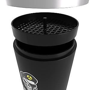Battle Shakers Bomb & Mortar Bundle | Military Themed Shaker Bottles | Leak-Proof Protein Cups with Storage Compartment | Mix Protein Powders & More | Durable & Dishwasher Safe | 20 Oz