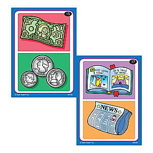 Super Duper Publications | Compare and Contrast Fun Deck | Language Development and Reasoning Skills Flash Cards | Educational Learning Materials for Children