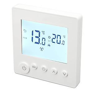 Floor Heating Thermostat Controller Digital LCD Display Programmable Control Panel for Home