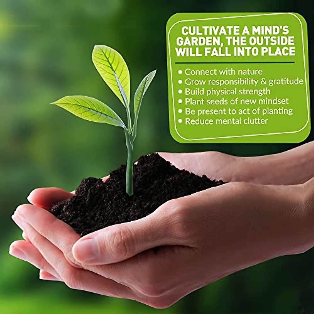 Indoor Garden Tools for Gardening - KiiZYS 12-Piece Small Gardening Tools Set - Indoor Gardening Gifts for Women - Mini Gardening Hand Tools