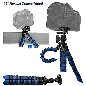 Canon Camera EOS 850D 24.1 MP 4K24p DSLR Camera with EF-S18-55mm f/4-5.6 is STM Zoom Lens + 2X 32GB Memory Cards + Gadget Bag + Flexible Tripod + PremGear Accessory Bundle Kit (Renewed)