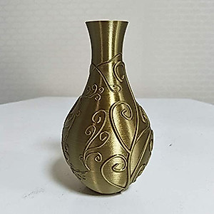 Silk Antique Gold PLA Filament 1.75 mm 3D Printer Filament 1KG 2.2LBS 3D Printing Materials Silky Shiny Gold Filament Metallic Metal Bronze Brass PLA CC3D Gold Silver Copper Color