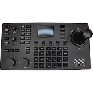 PTZOptics 30X-SDI Live Streaming Broadcast Camera, Gray+ PTZOptics Superjoy IP & Serial PTZ Joystick Controller+ Wall Mount