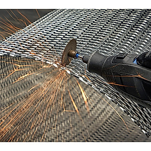 Dremel EZ456B 1 1/2-Inch EZ Lock Rotary Tool Cut-Off Wheels- Rotary Tool Cutting Accessories, Perfect for Slicing Sheet Metal and Copper Pipe, 12 Pieces