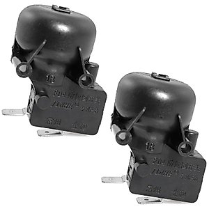 SQXBK Tip Over Switch 2PCS AC 125V/250V 16A Anti-Tilt Switches with Two Terminals for Patio Heater Electric Fan Anti-Dump Switch
