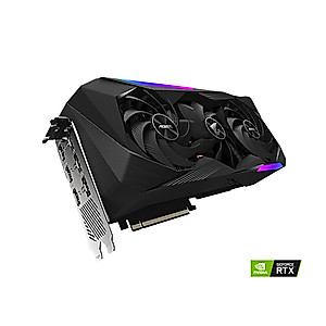 GIGABYTE AORUS GeForce RTX 3070 Ti Master 8G Graphics Card, MAX-Covered Cooling, 8GB 256-bit GDDR6X, GV-N307TAORUS M-8GD Video Card