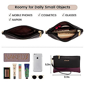 LOVEVOOK Laptop Bag for Women 15.6 Inch Tote Work Professional Leather Computer Briefcase Waterproof Handbag Shoulder Large Capacity Business Teacher Office Crossbody Purse