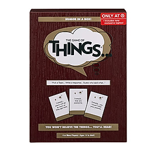 Game of Things... 2nd Edition - You Won't Believe The Things... You'll Hear! - Hilarious Party Game - 4+ Players - Ages 14+