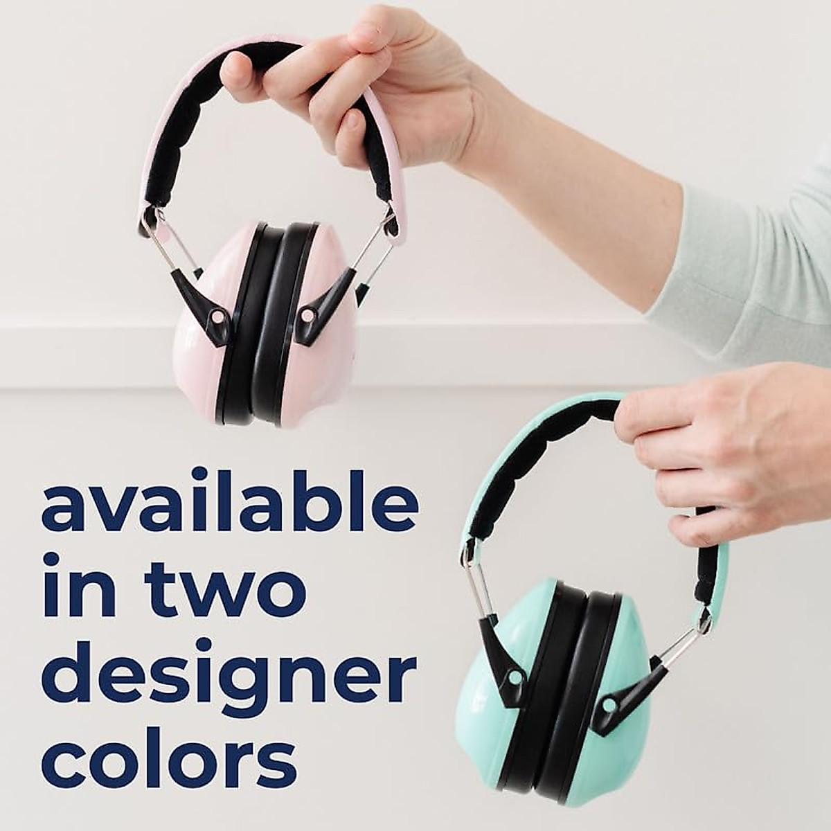 Sensory Basics Noise Reduction Headphones - Hearing Ear Protection for Kids & Teens - Kids Ear Protection Headphones - Kids Ear Muffs for Noise Reduction - Sensory Headphones for Ages 3+ - Sunrise