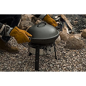 Barebones All-in-One Cast Iron Grill, Dutch Oven for Camping and Outdoor Cooking