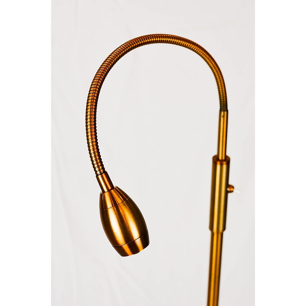 daylight24 Patented Focus Adjustable LED Beam Floor Lamp with Gooseneck for Reading, Crafting or Hobby