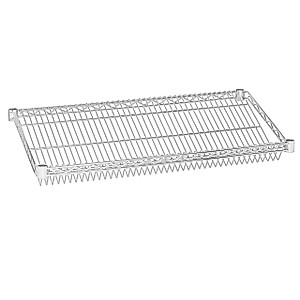 Omega Products Corporation 18" Deep x 36" Wide Individual Slanted Wire Shelf