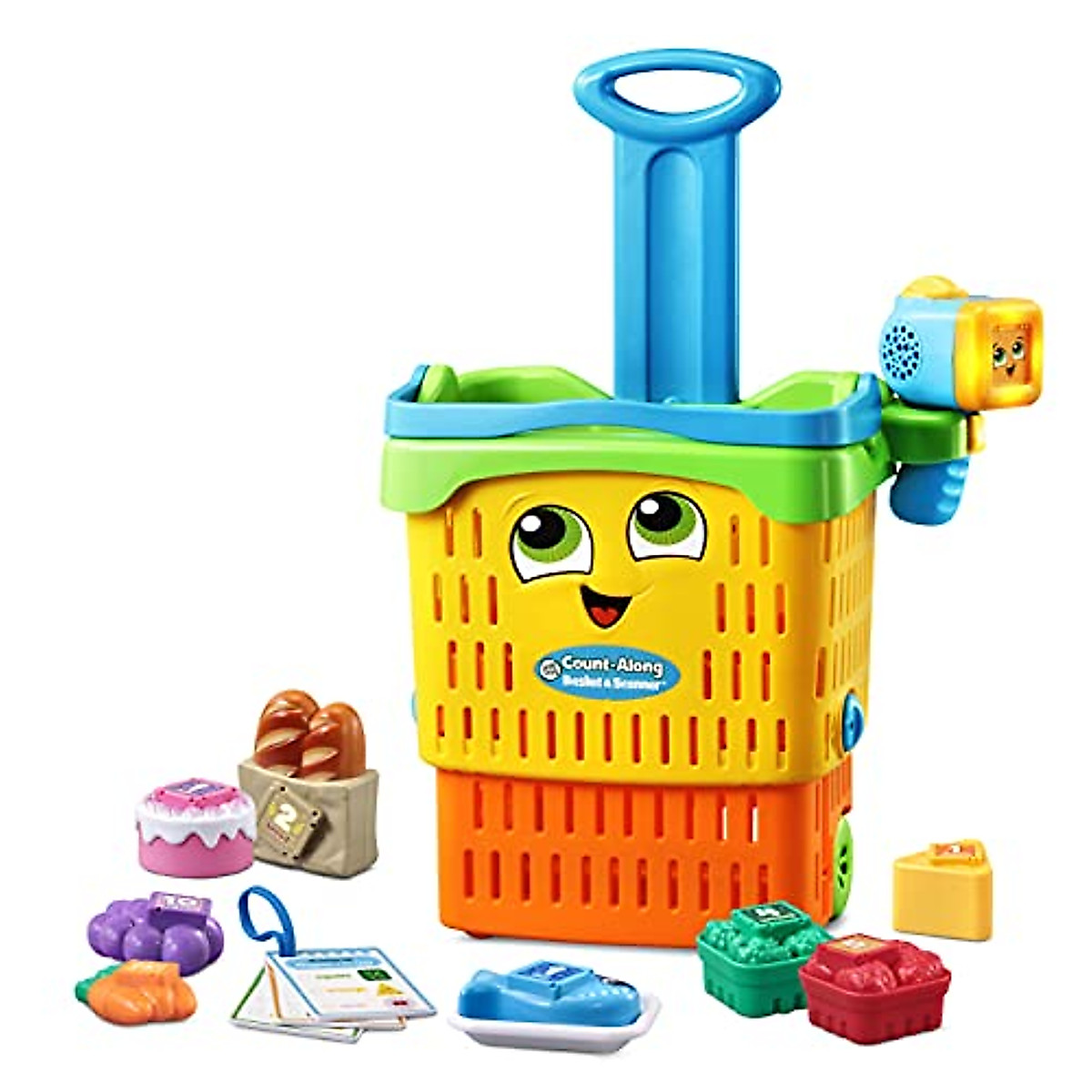 LeapFrog Count-Along Basket Scanner in Multicolor for 2-5 Year Olds