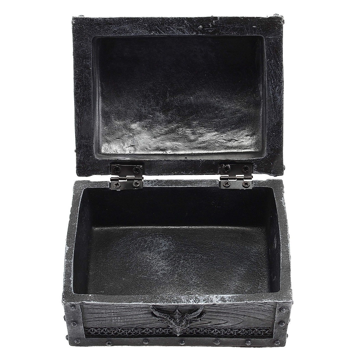 Forged Dice Co. Deluxe Dragon Dice Storage Box with Custom Foam Insert - Holds up to 6 Sets of Polyhedral Dice or 42 Individual Dice - Treasure Chest for Dungeons And Dragons Dice - Great DnD Gifts