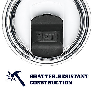 YETI Rambler 24 oz Mug, Vacuum Insulated, Stainless Steel with MagSlider Lid, Black