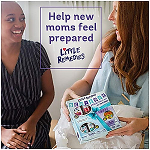 Little Remedies New Baby Essentials Kit, 6 Piece Kit for Baby's Nose and Tummy