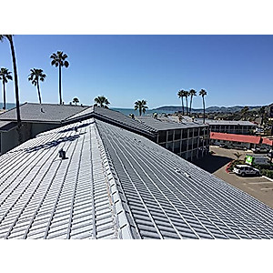 Bird Barrier Bird-Shock Flex-Track – 50ft Low Profile Electrified Track Bird Deterrent – Flexible PVC Strips with Stainless Steel Braid – Bird Repellent for Roofs, Parapets, Ledges - Sign Red
