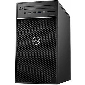 Dell Precision 3000 3640 Workstation, Core i7 i7-10700, 16 GB RAM, 512 GB SSD, Tower, Windows 10 Pro 64-bit NVIDIA Quadro P620 2 GB Graphics, DVD-Writer, Serial ATA Controller (Renewed)