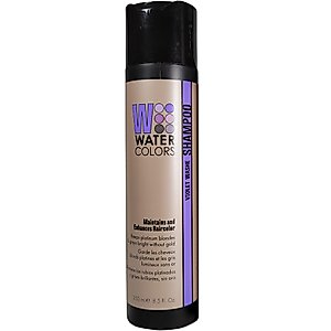 Watercolors Semi Permanent Color Depositing Shampoo. Sulfate & Paraben Free to Maintain & Enhance Hair Color 8 fl oz - VIOLET WASHE