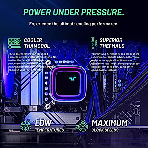 Skytech Gaming Siege Gaming PC Desktop – Intel Core i7 12700F 2.1 GHz, NVIDIA RTX 4070 Ti, 1TB NVME SSD, 16GB DDR4 RAM 3200, 850W Gold PSU, 240mm AIO, 11AC Wi-Fi, Windows 11 Home 64-bit