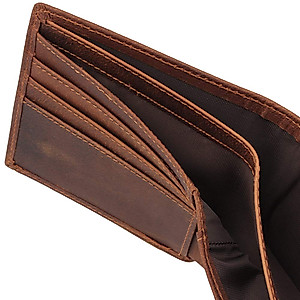 Engraved Bifold Mens Wallet, Wallet Gifts for Dad, to Dad Gifts, Gifts for Fathers Day to Men, Dad Birthday Gifts, Personalized Gifts for Dad from Daughter