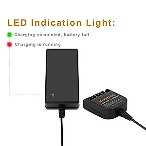 Shentec 10.8V-12V Li-ion Battery Charge Compatible with Hitachi BCL1015 329369 329370 329371 329389 331065 Slide-in Style Batteries (Not for Ni-MH/Ni-Cd Battery)