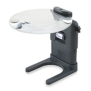 Carson 3-in-1 LED Lighted Hands-Free Hobby Magnifier Set (HM-30)