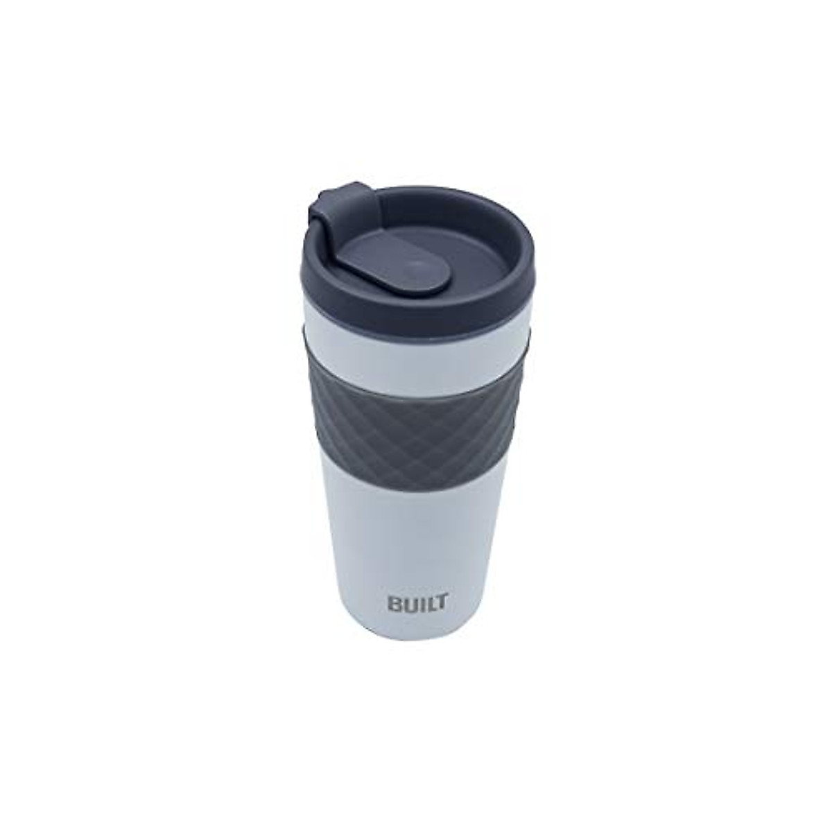 BUILT 16 Ounce Morgan Double wall Stainless Steel Desk Tumbler White 5270075