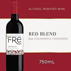 FRE Red Wine Blend, Alcohol-Removed, 750mL Wine Bottle