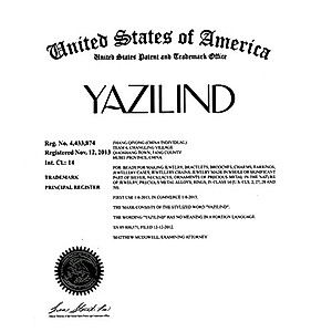 YAZILIND Wedding Bridal Purple Cubic Zirconia Engagement Ring For Women Size6