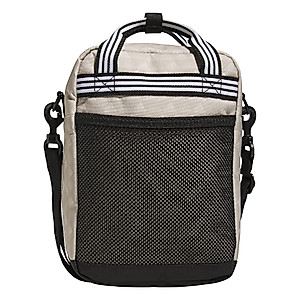 adidas Squad Insulated Lunch Bag, BOS Mini Monogram Wonder Beige/Black, One Size