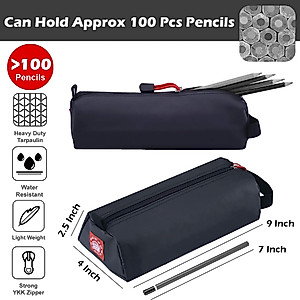 Rough Enough Small Tool Bag Pouch Large Pencil Case for School Office
