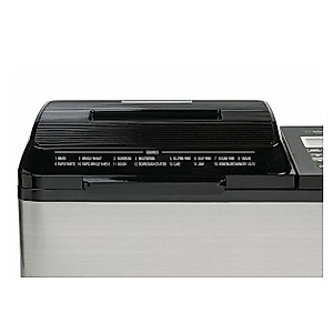 Zojirushi Bread Maker - Premium Breadmaking Machine with Gluten-Free Options, BB-PDC20BA - Digital Timer & Dual Heaters for Baking Enthusiasts Bundle with Oven Mitts and Measuring Spoons (3 Items)