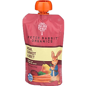 Peter Rabbit Organics Puree Beet Carrot Pear, 4.40 oz