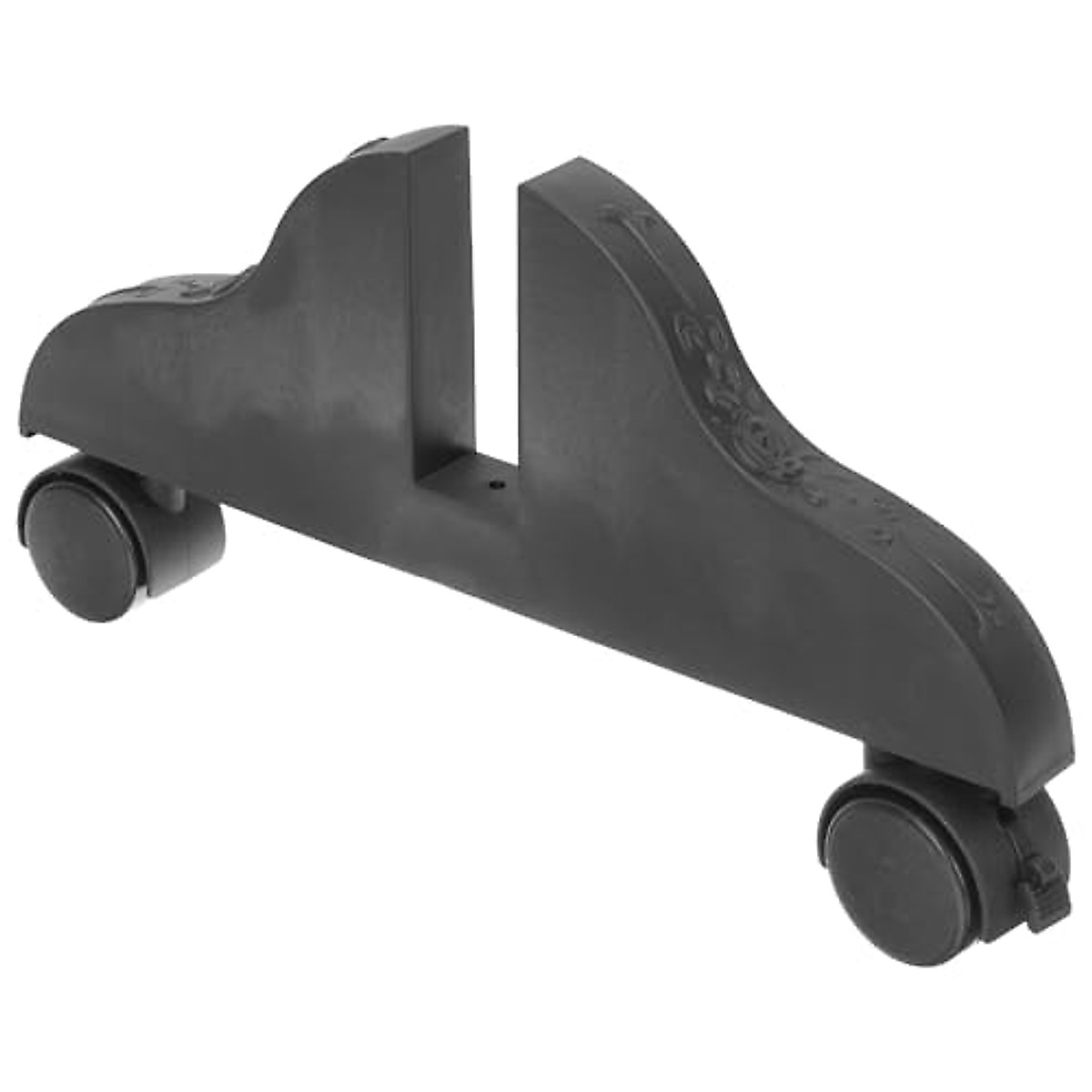 Zerodeko Room Divider Screen Holder Folding Privacy Screen Holder Stand Room Divider Feet Movable Wheel Roller Base for Home Office Hotel Bedroom Black