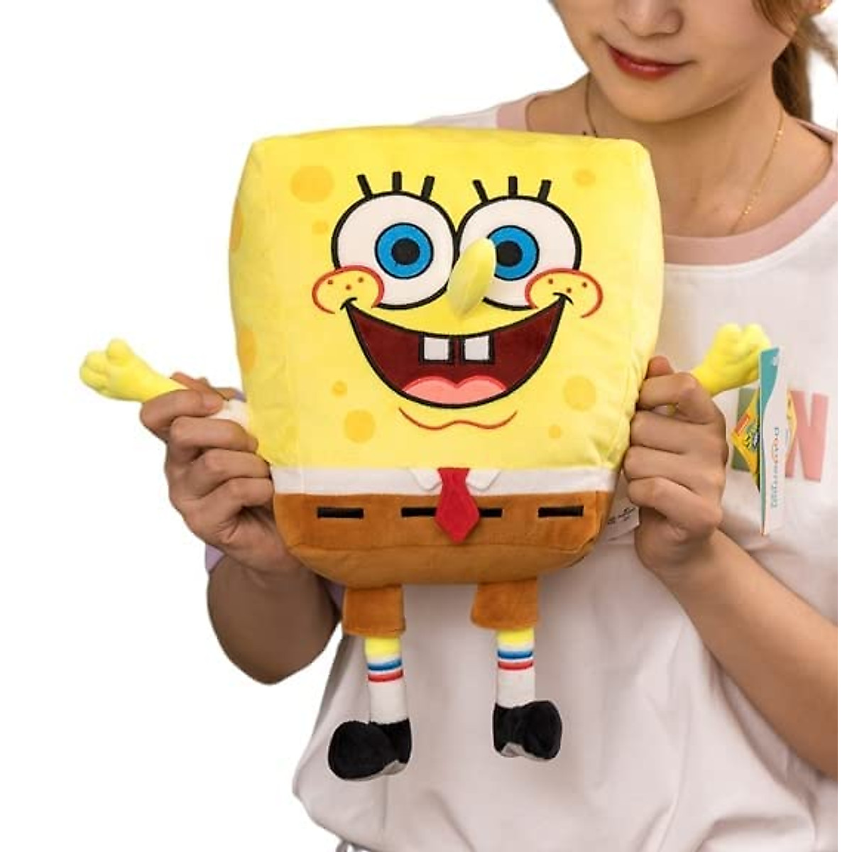 GIRARVS Large Plush ! SpоngeBob SquаrePants 14 INCH Plush Toys - Soft and Skin-Friendly - The Great Gifts for Fans and Kids - Decompression Comfort