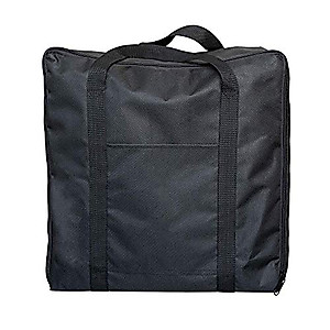 iCOVER Griddle Carry Bag for Blackstone 17 inch Table Top Flat Top Griddle Heavy Duty 600D Polyester Canvas Table Top Griddle Carry Bag for Store and Travel
