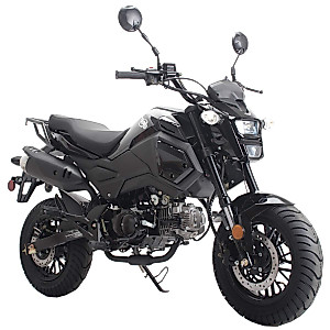 X-PRO 125cc Vader Adult Motorcycle Gas Motorcycle Dirt Motorcycle Street Bike Motorcycle Bike-Black
