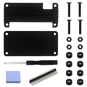 youyeetoo Banana pi M2 Zero Open Source Singal Board Computer, 512MB SDRAM Mini HDMI onboard WiFi (AP6212) & BT, Support Raspbian Android Armbian RetroPie Ubuntu (Metal Case Bundle)