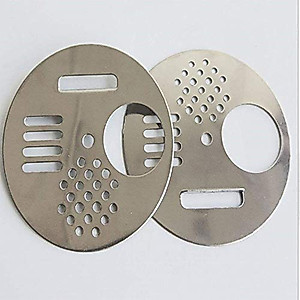 Lucas shops Stainless Steel Beehive Nuc Box Entrance Gate Beehive Tool ， Bee Hive Entrance Gate Stainless Steel Bee Entrance Discs Door for Beehive Nuc Box Bee Nest Beekeeper Tool（ 6PCS）